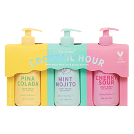 Yes Studio Cocktail Hour Body Wash Three Piece Gift Set | Temptation Gifts