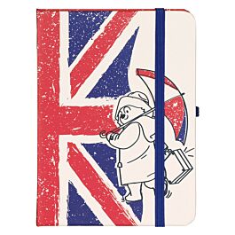 Paddington Bear Union Jack A6 Notebook | Temptation Gifts
