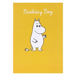 Moomin ‘Moomintroll, Birthday Boy’ Birthday Card | Temptation Gifts