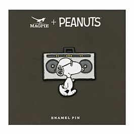 Magpie Peanuts Boombox Snoopy Pin Badge | Temptation Gifts