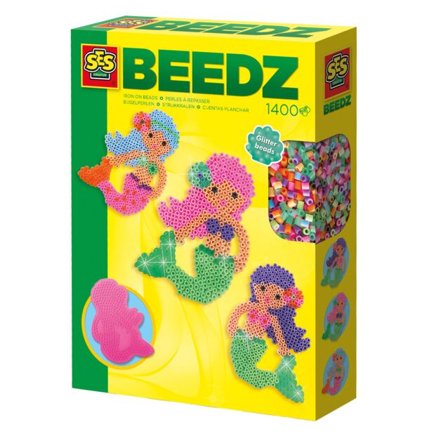 SES Creative Beedz Mermaids Iron On Beads | Temptation Gifts