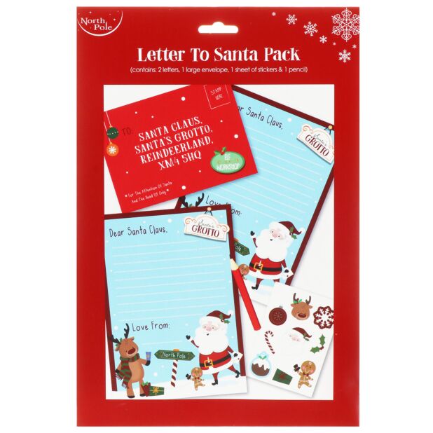 Eurowrap Letter To Santa Set | Temptation Gifts