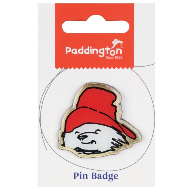 Paddington Bear Face Pin Badge | Temptation Gifts