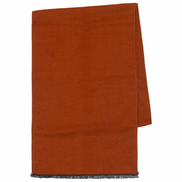 Temptation Burnt Orange Men’s Cashmere Feel Boxed Scarf | Temptation Gifts