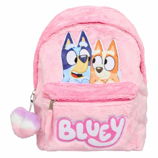 Bluey Plush Pink Backpack | Temptation Gifts