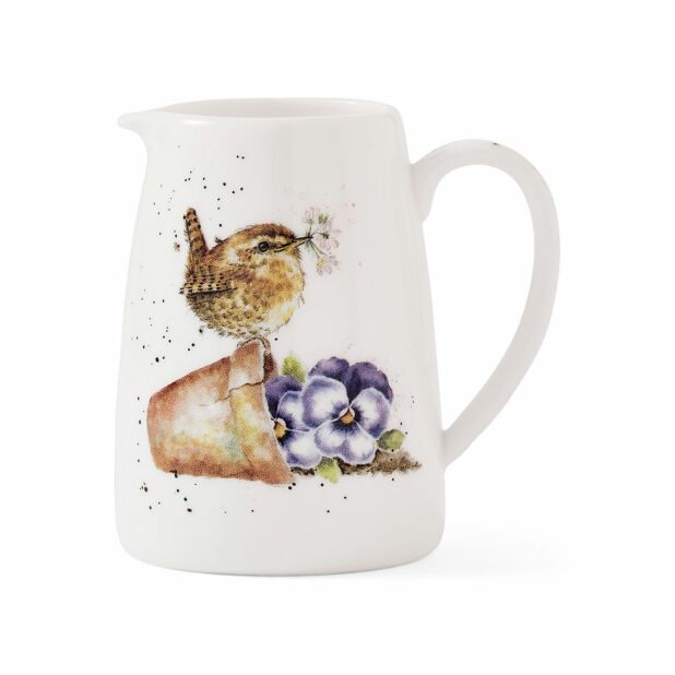 Wrendale ‘Pottering About' Wren 8cm Posy Jug | Temptation Gifts