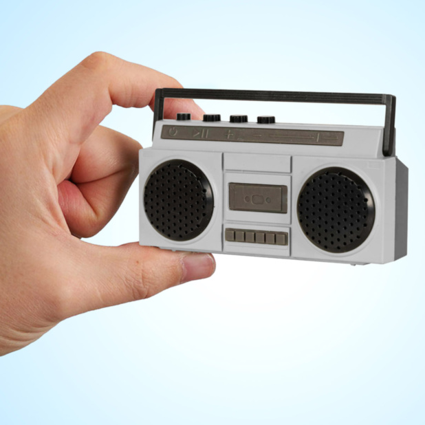 Funtime World’s Smallest Wireless Boom-Box Speaker | Temptation Gifts