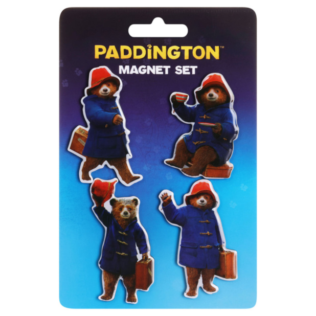Paddington Bear Set of Four Magnets | Temptation Gifts