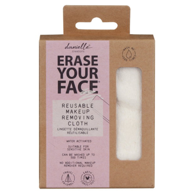 Danielle Creations Erase Your Face Nude Reusable Makeup Removing Cloth ...