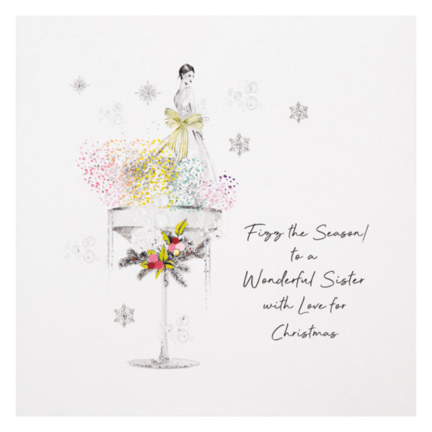 Five Dollar Shake Fizz The Season ‘Sister’ Luxury Christmas Card ...