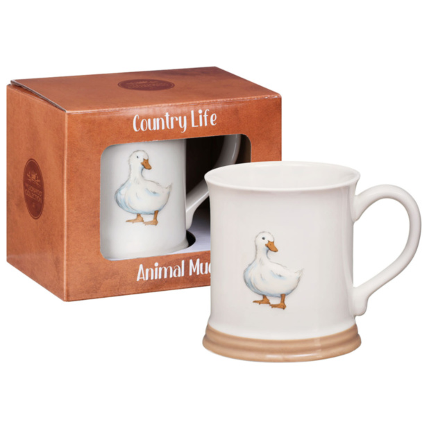 Country Life Duck Embossed Tankard Mug | Temptation Gifts