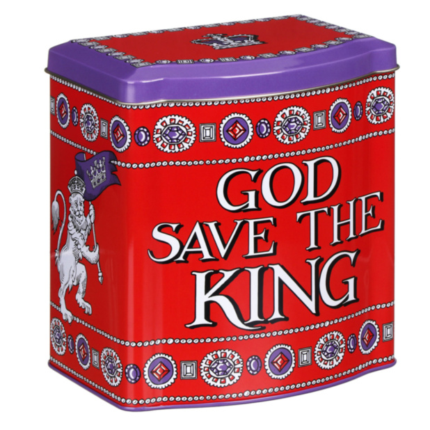 Emma Bridgewater God Save The King Bow Fronted Caddy | Temptation Gifts