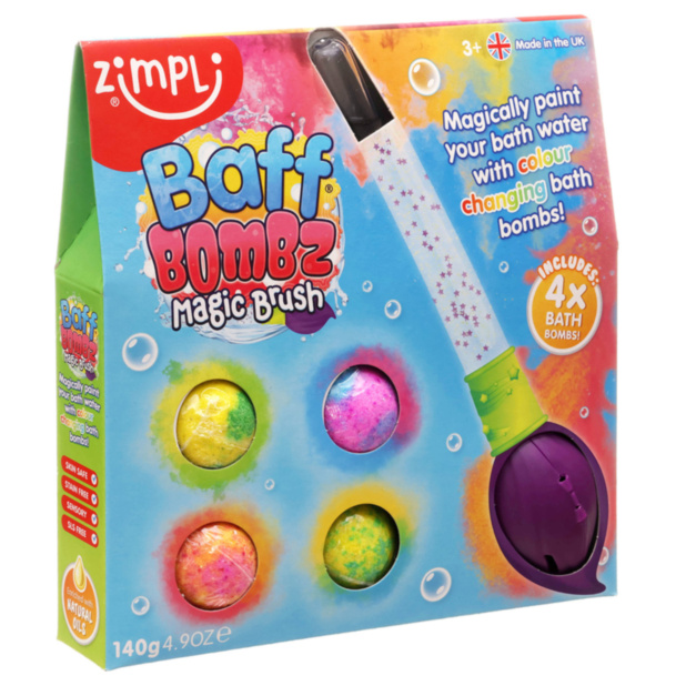 Zimpli Kids Baff Bombz Magic Brush | Temptation Gifts