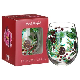 Lynsey Johnstone Glassware - Hand Painted Gin Glasses & Vase ...