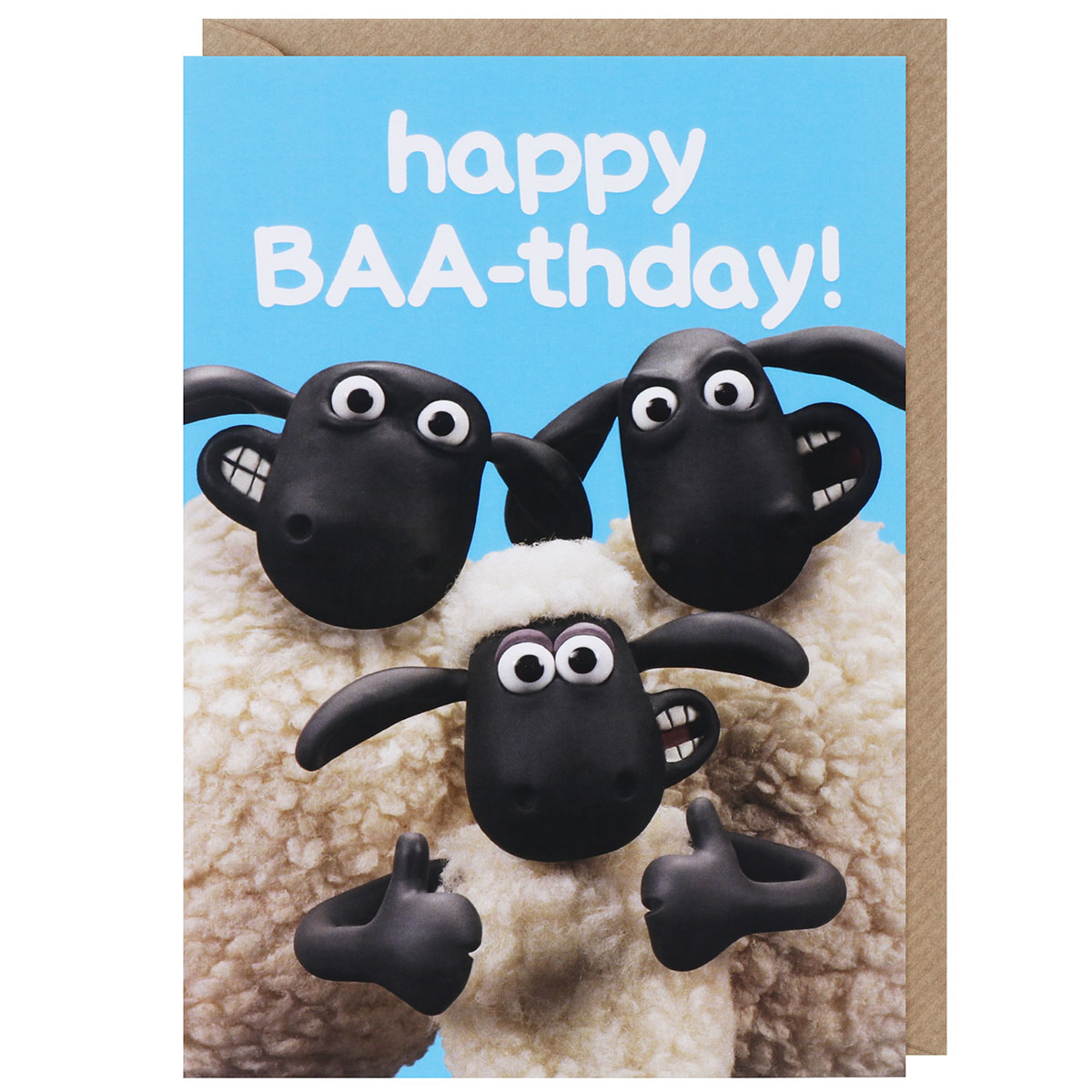 Happy Birthday Sheep Card Woolly Sheep Birthday Lovely Ewe Greetings