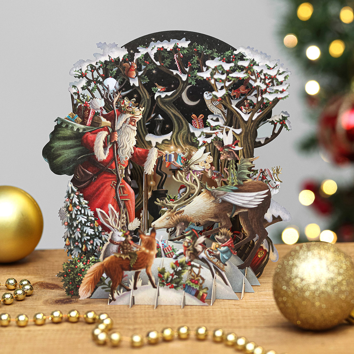 3d Christmas Cards 3d Pop Up Festive Fireplace Christmas Card